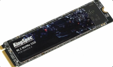 Твердотельный накопитель KINGSPEC NE-512 512 ГБ, M.2 2280, PCIe 3.0 x4, NVMe