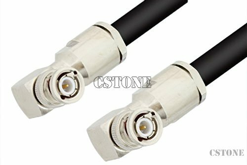 BNC штыревой угловой к BNC штыревой угловой кабель используя RG214 коаксиальный