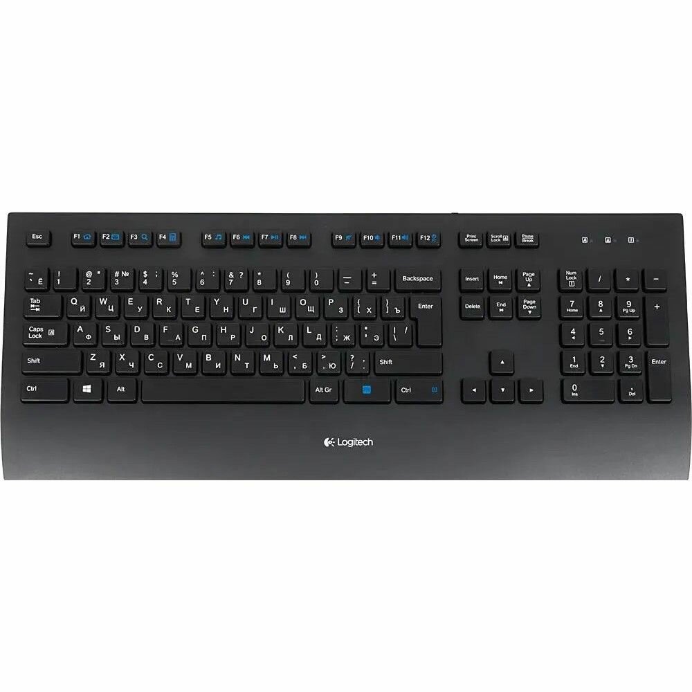 Logitech Клавиатура 920 - 005215 Клавиатура K280E USB заводская гравировка RU LAT