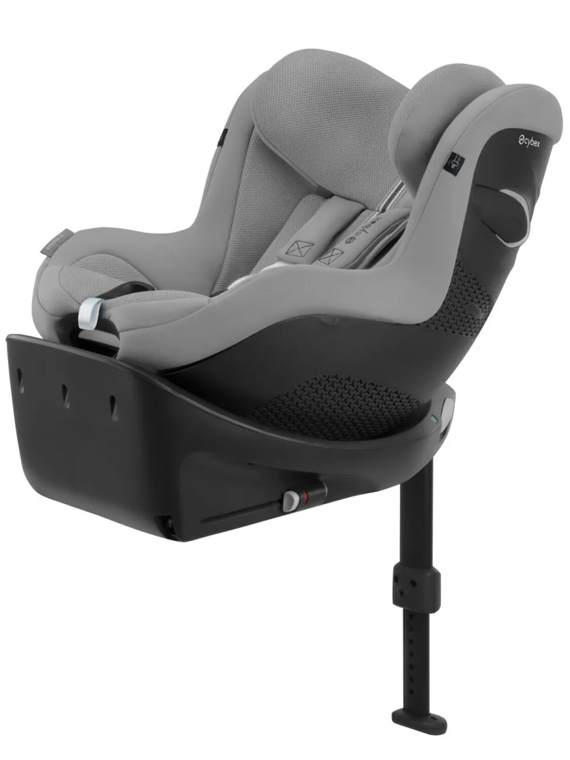 Автокресло 0+/1 CYBEX Sirona Gi i-Size с базой Plus Stone Grey, от 3 месяцев до 4 лет (61-105 см), ISOFIX, серый