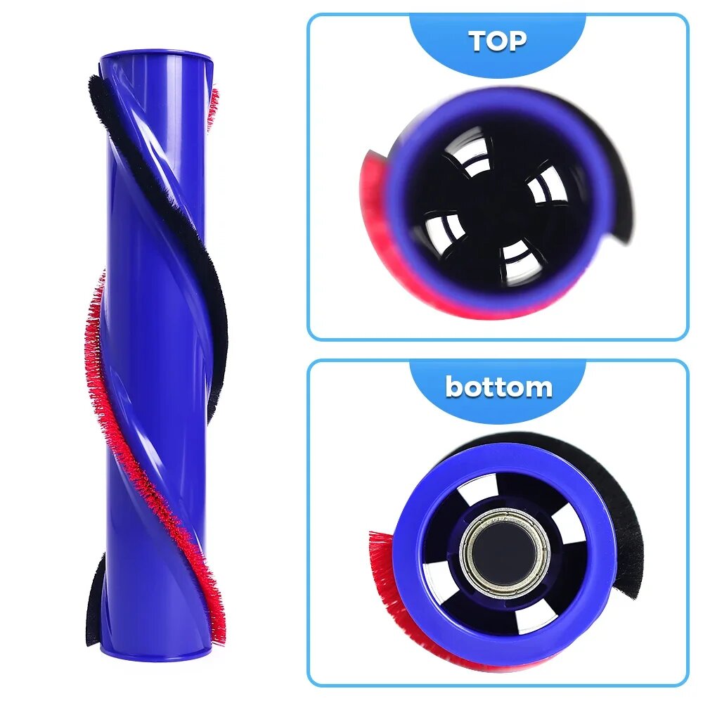 Роликовая щетка WINDNINJA для Dyson V6 V8 V10 V11 Синий, 1PC V6 V7