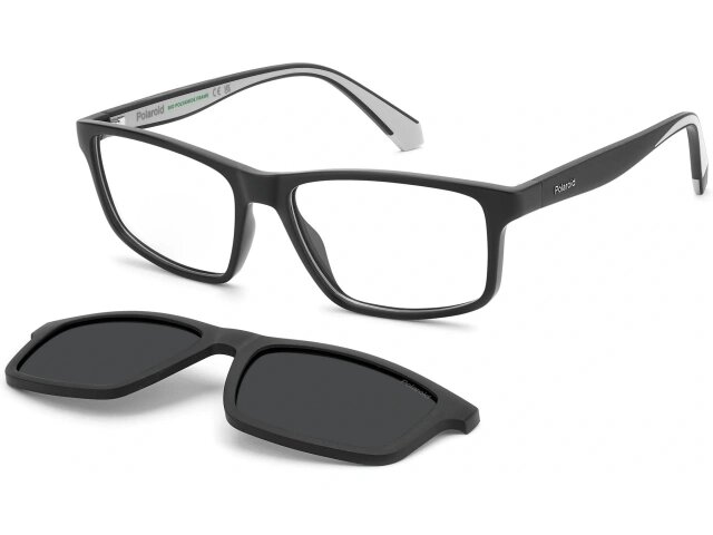 Оправа с солнцезащитным клипоном POLAROID PLD D622/C 003 Matte Black (1113940035616)
