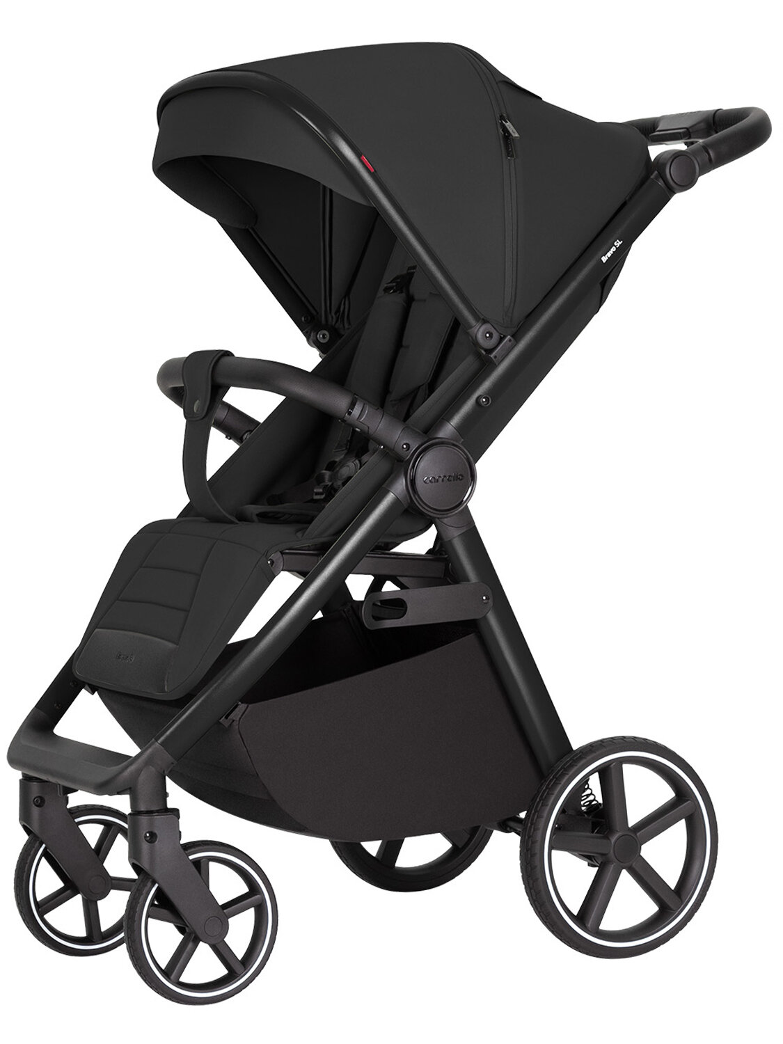 Коляска прогулочная CARRELLO Bravo CRL-5520 Deluxe, черный (ink black)