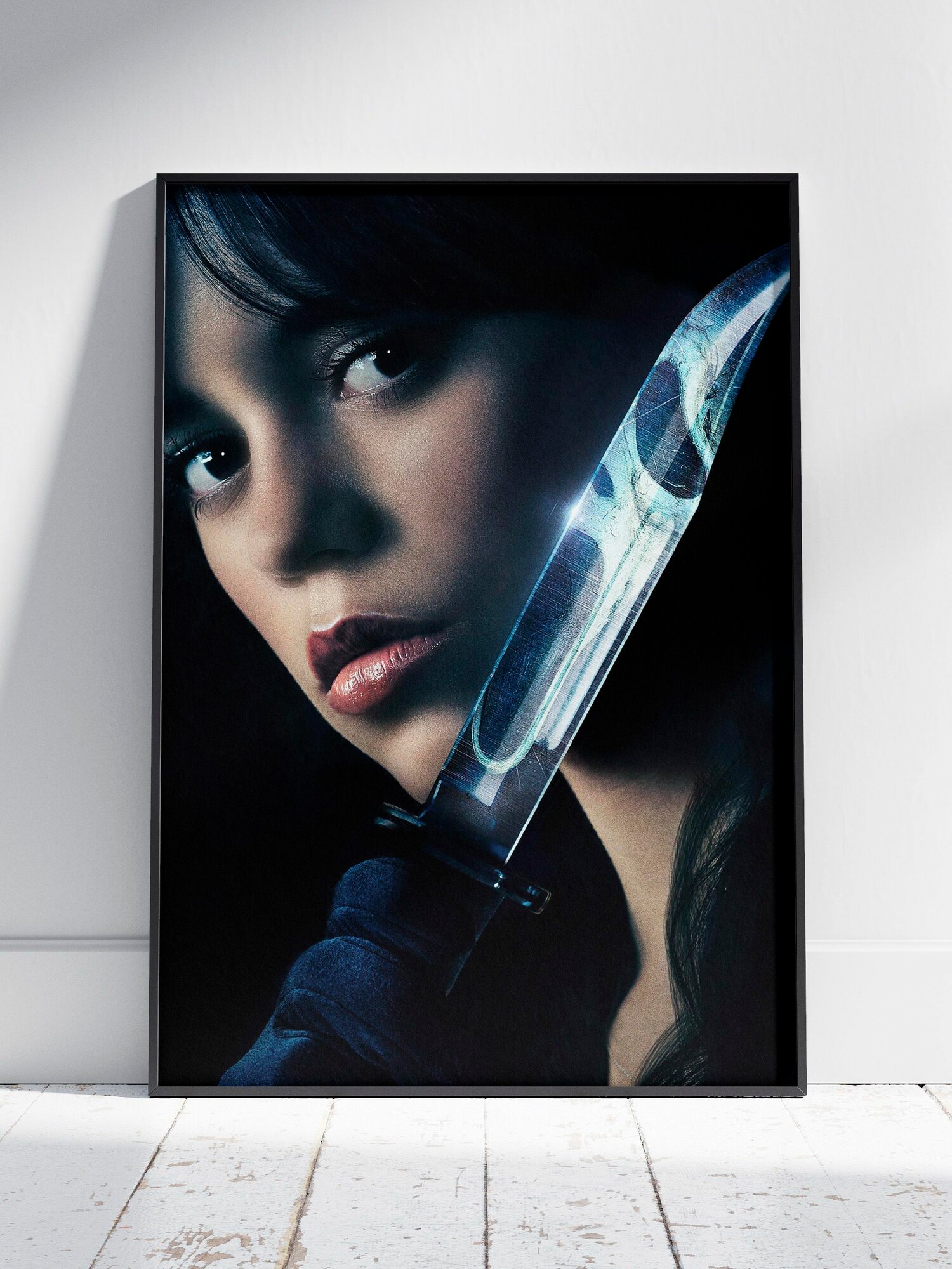 Плакат на стену для интерьера Дженна Ортега (Jenna Ortega 5) - Постер по актеру фильма, кино, сериала формата A4 (21x30 см)