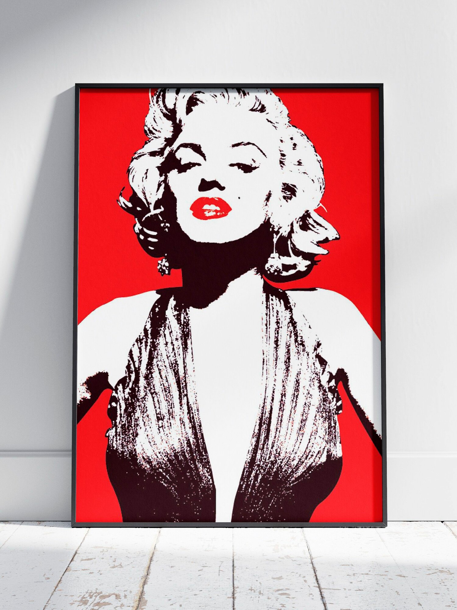 Плакат на стену для интерьера Мэрилин Монро (Marilyn Monroe 43) - Постер по актеру фильма, кино, сериала формата A4 (21x30 см)