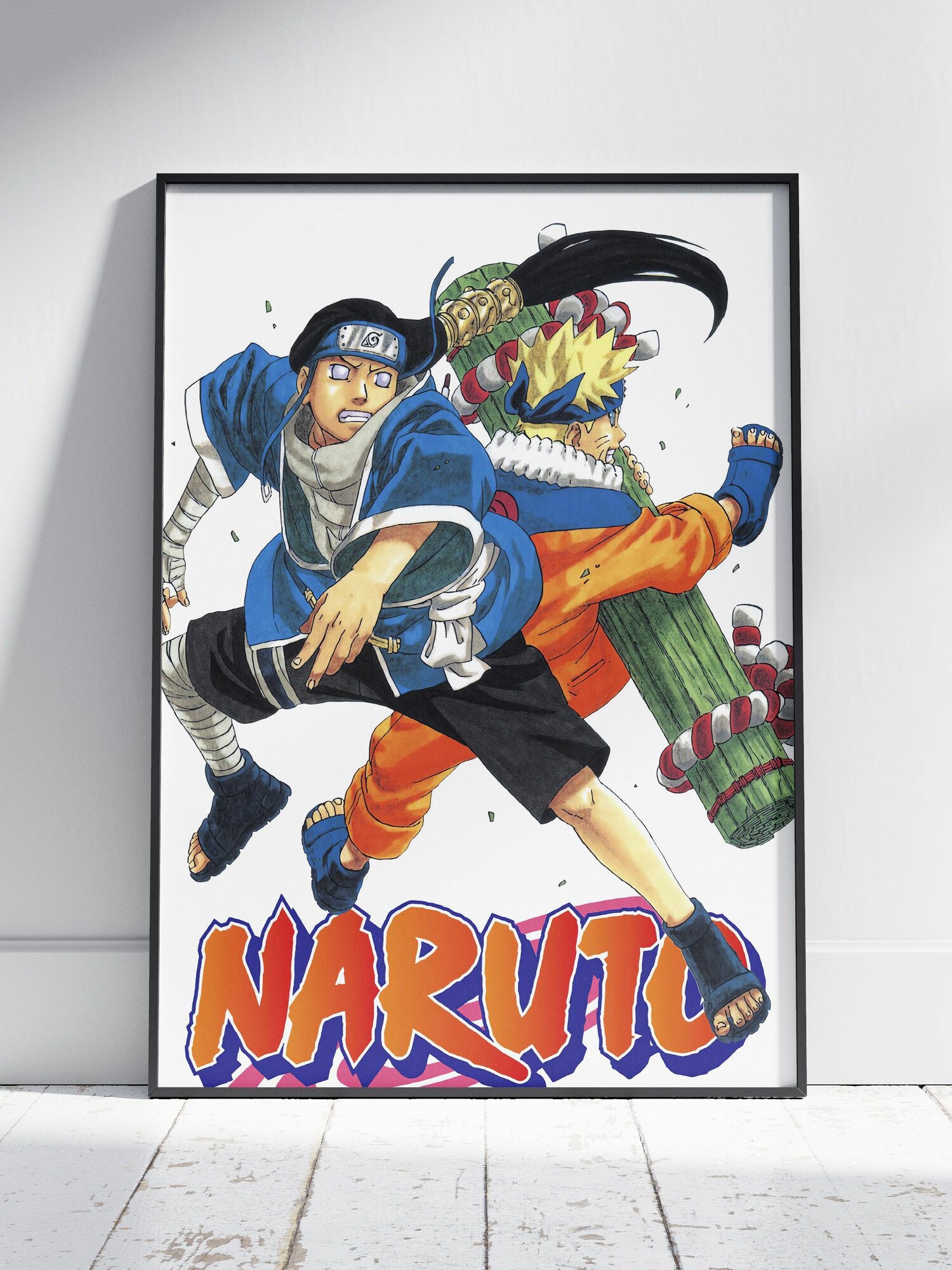 Плакат на стену для интерьера Наруто Ураганные Хроники (Naruto 87) - Постер по аниме и японской анимации формата A4 (21x30 см)