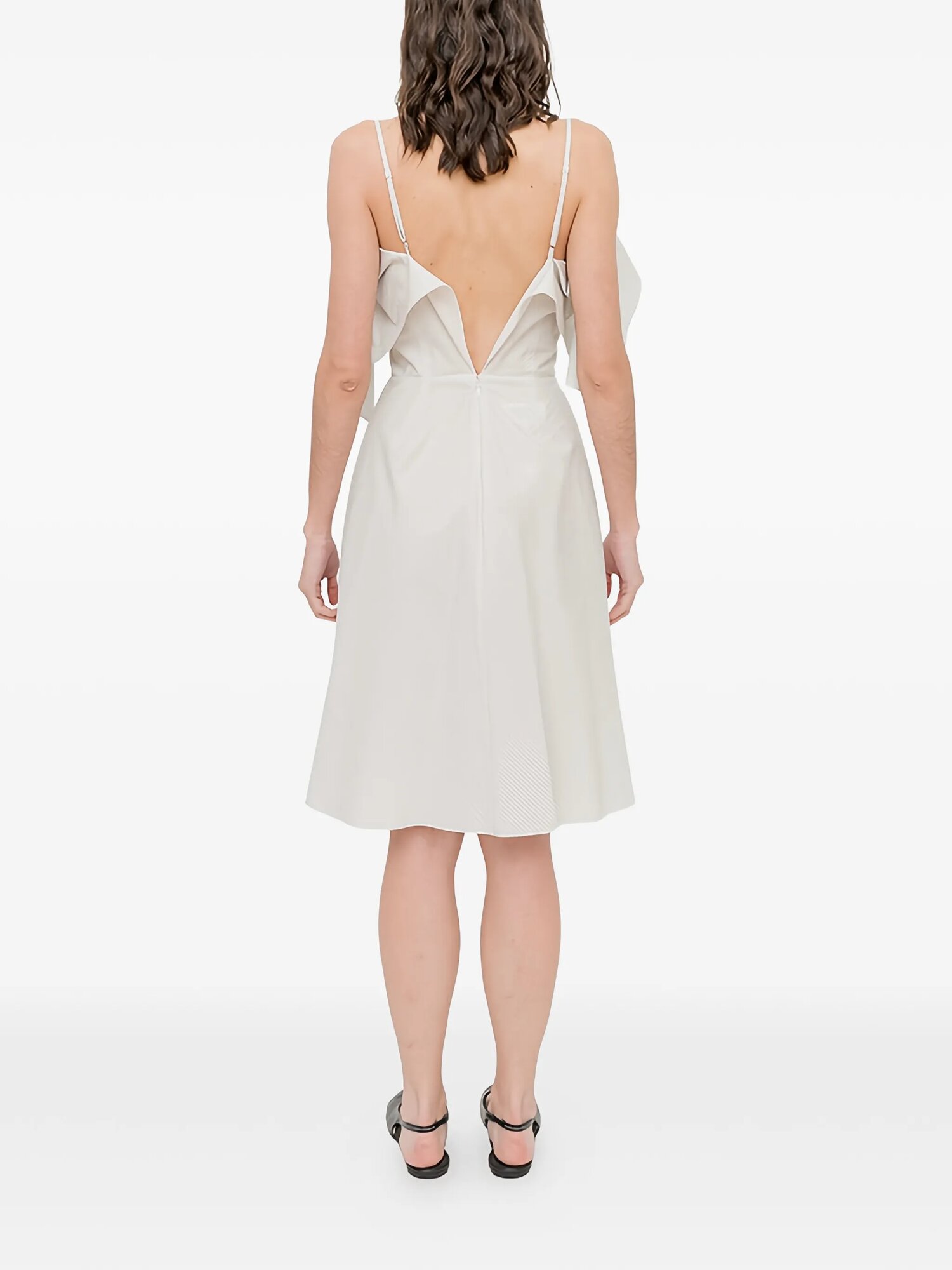 Платье MM6 Open-shoulder mini dress, размер 38, разноцветный — фото 1