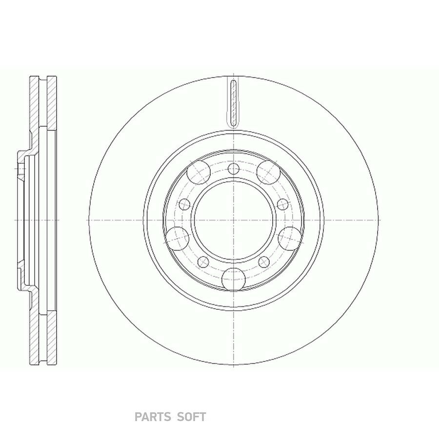 GR02342 G-BRAKE Диск тормозной вентилируемый G-brake GR-02342 G-BRAKE GR02342 | цена за 1 шт