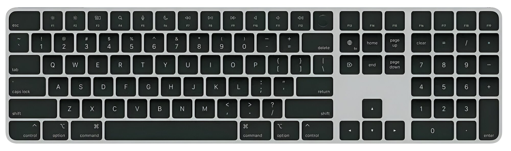 Клавиатура Magic Keyboard with Touch ID and Numeric for Mac (MMMR3)