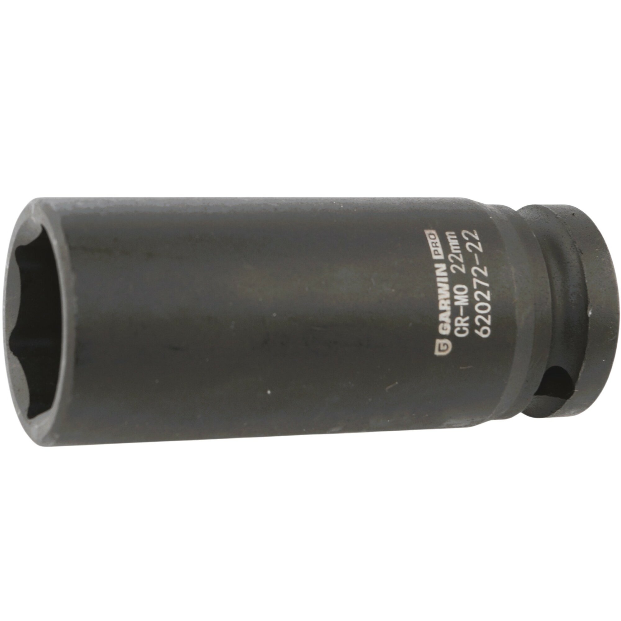 GARWIN PRO 620272-22 Головка, 1/2", 22 мм, торцевая, 6-гранная, ударная, глубокая