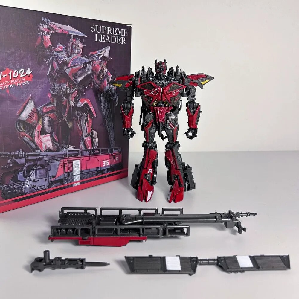 BAIWEI TW1024 Трансформер Sentinel Prime SS61 Fire Engine Truck Autobot Движущаяся Скульптура Пленки