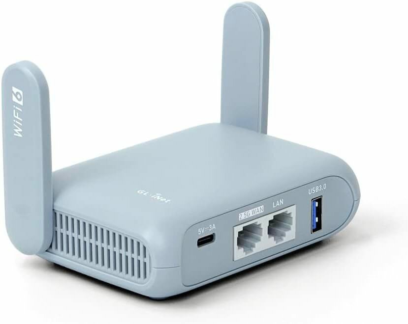 Портативный дорожный маршрутизатор GL.iNet GL-MT3000 (Beluga AX), карманный беспроводной маршрутизатор Wi-Fi 6 2.5G (версия для Китая)