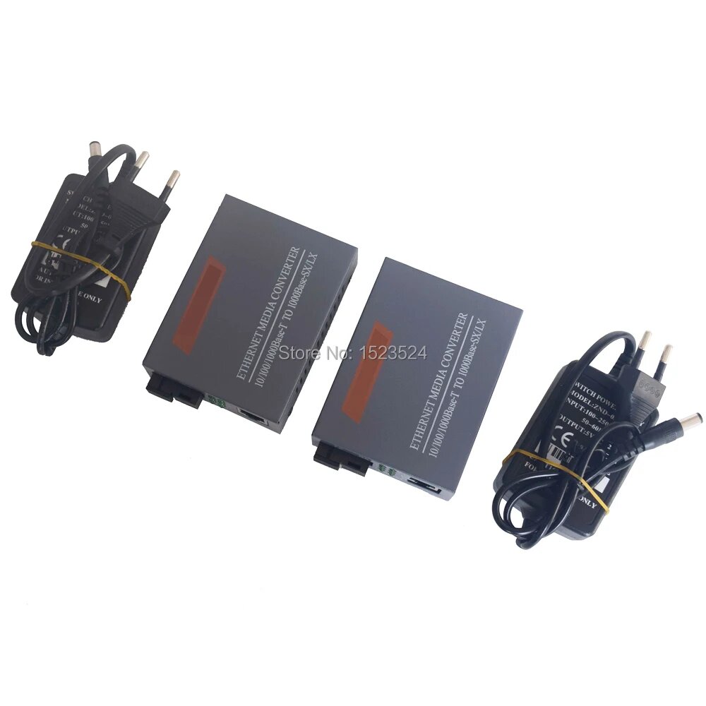 Медиаконвертер Ethernet Trensbatter, Big EU adapter