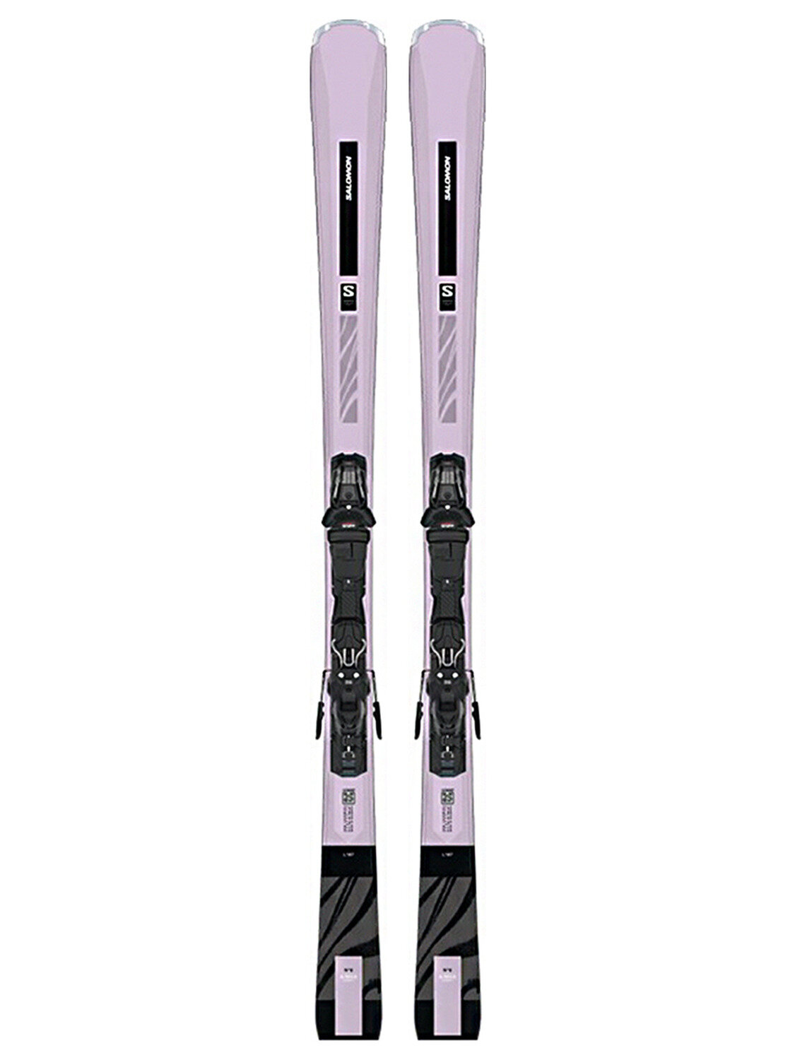 Горные лыжи с креплениями Salomon S/Max №6 + M10 GW 25/26 , для женщин , Розовый