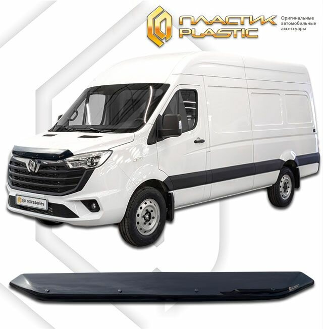 Дефлектор капота Sollers SF7 2025-н. в черный глянцевый САпластик