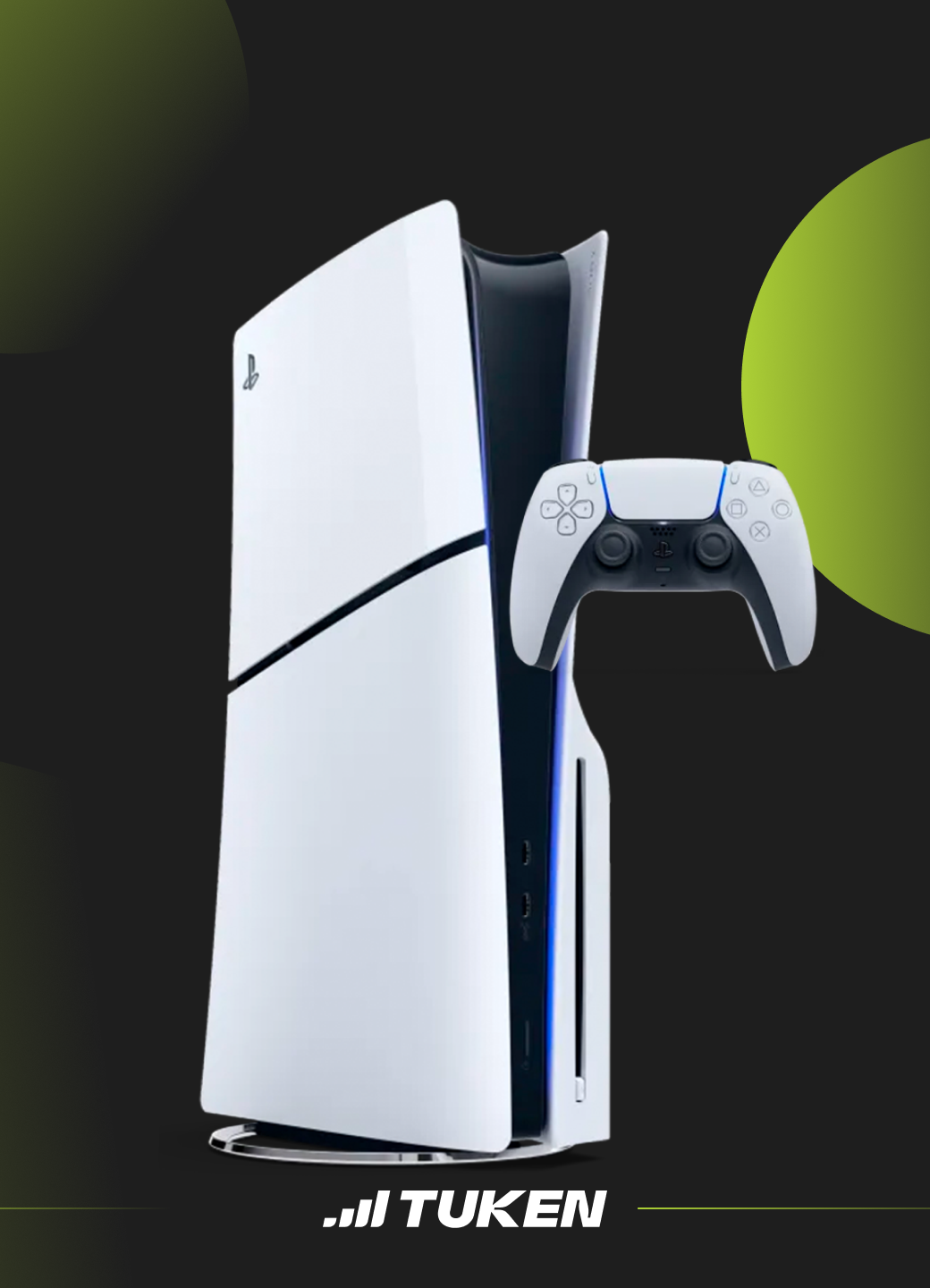 Игровая приставка Sony PlayStation 5 PS5 Slim CFI-2000A01(японская версия с дисководом), 1000 ГБ SSD, без игр, белый