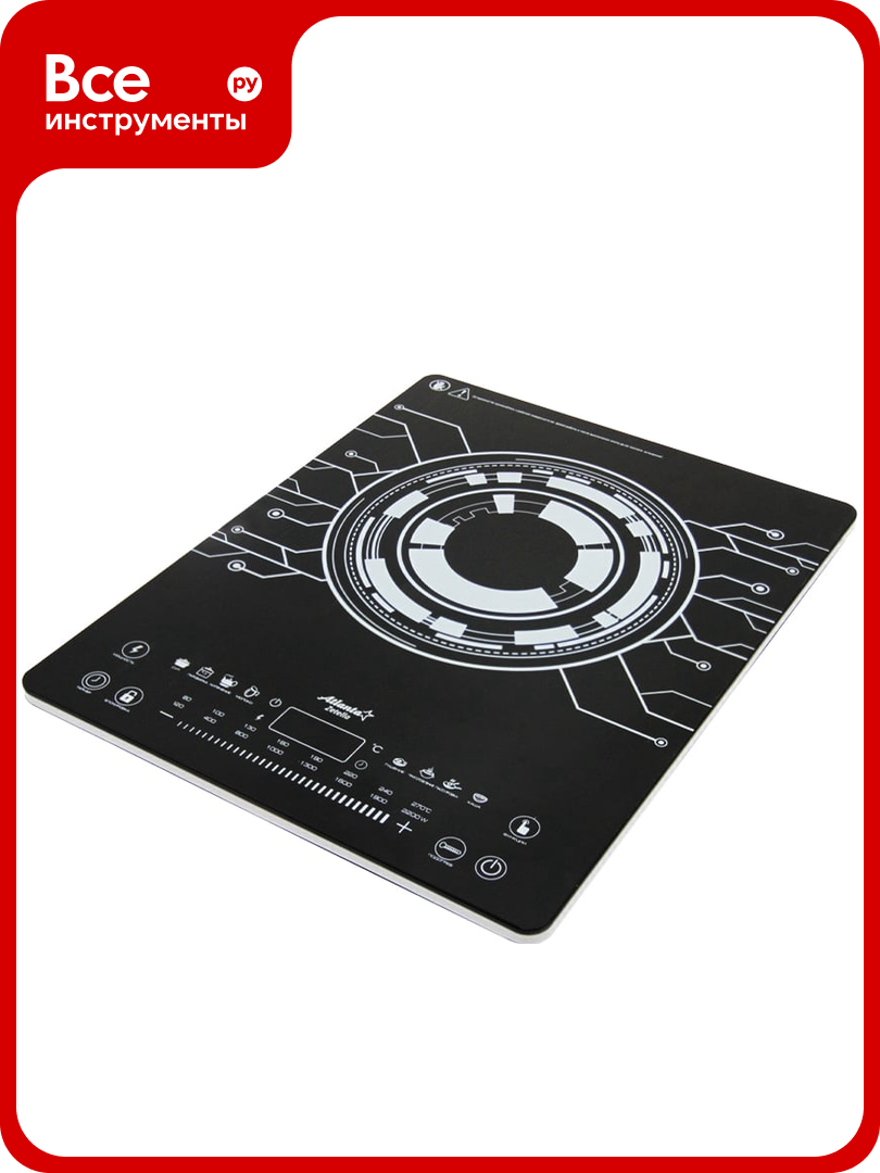 Индукционная электроплита Atlanta ATH-1760 black
