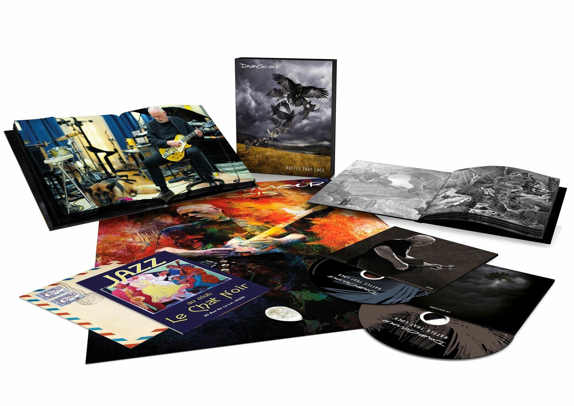 CD диск David Gilmour - Rattle That Lock (CD+DVD) 2015