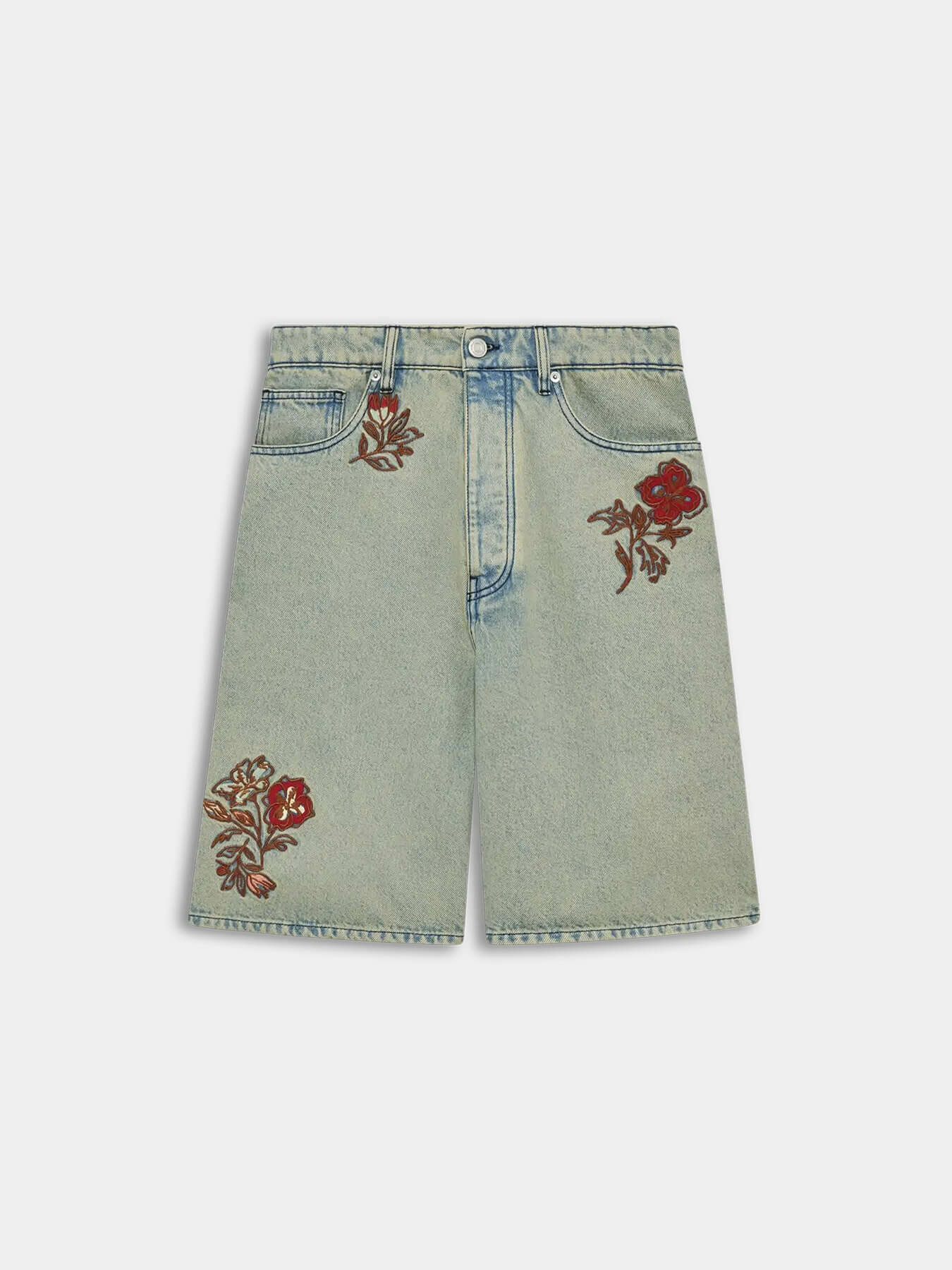 Шорты JEAN DUSTY BRODE FLEURS