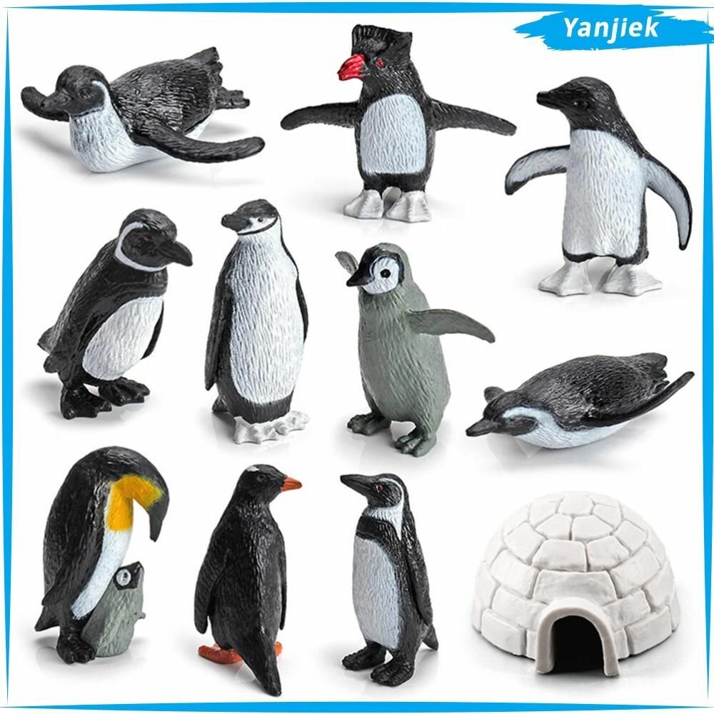 ПВХ фигурки пингвинов