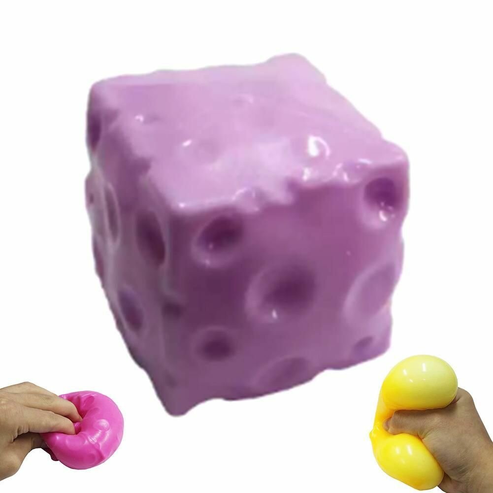 Сырные игрушки для снятия стресса