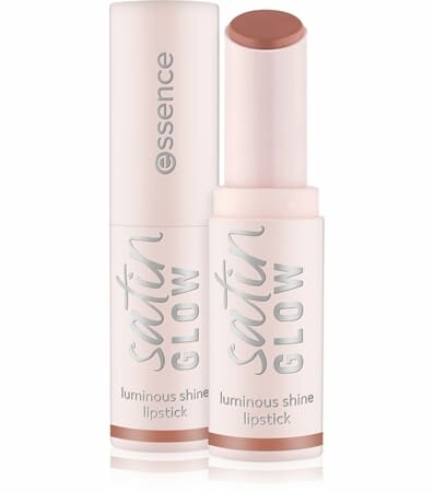 Essence Губная помада satin GLOW, оттенок 01 whole latte love, 3,5 г