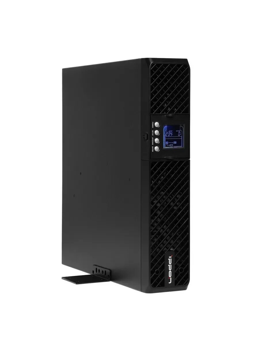 ИБП Ippon Pacific II 1000 (2079877) черный, 900Вт/1000ВА, AVR, холодный старт