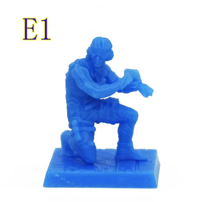 Миниатюра TRPG Киберпанк, Синий, E1