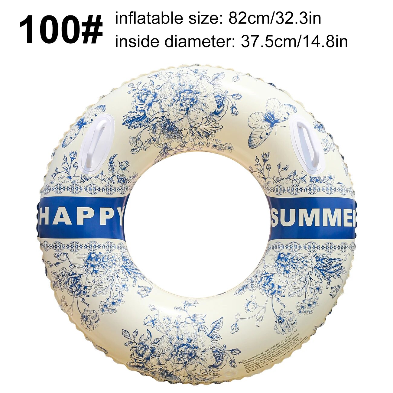 Надувной круг для плавания Blue100, 82см