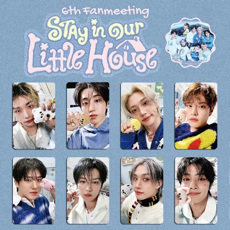 Коллекционные карточки Stray Kids 6th Fanmeeting AY1-8pcs