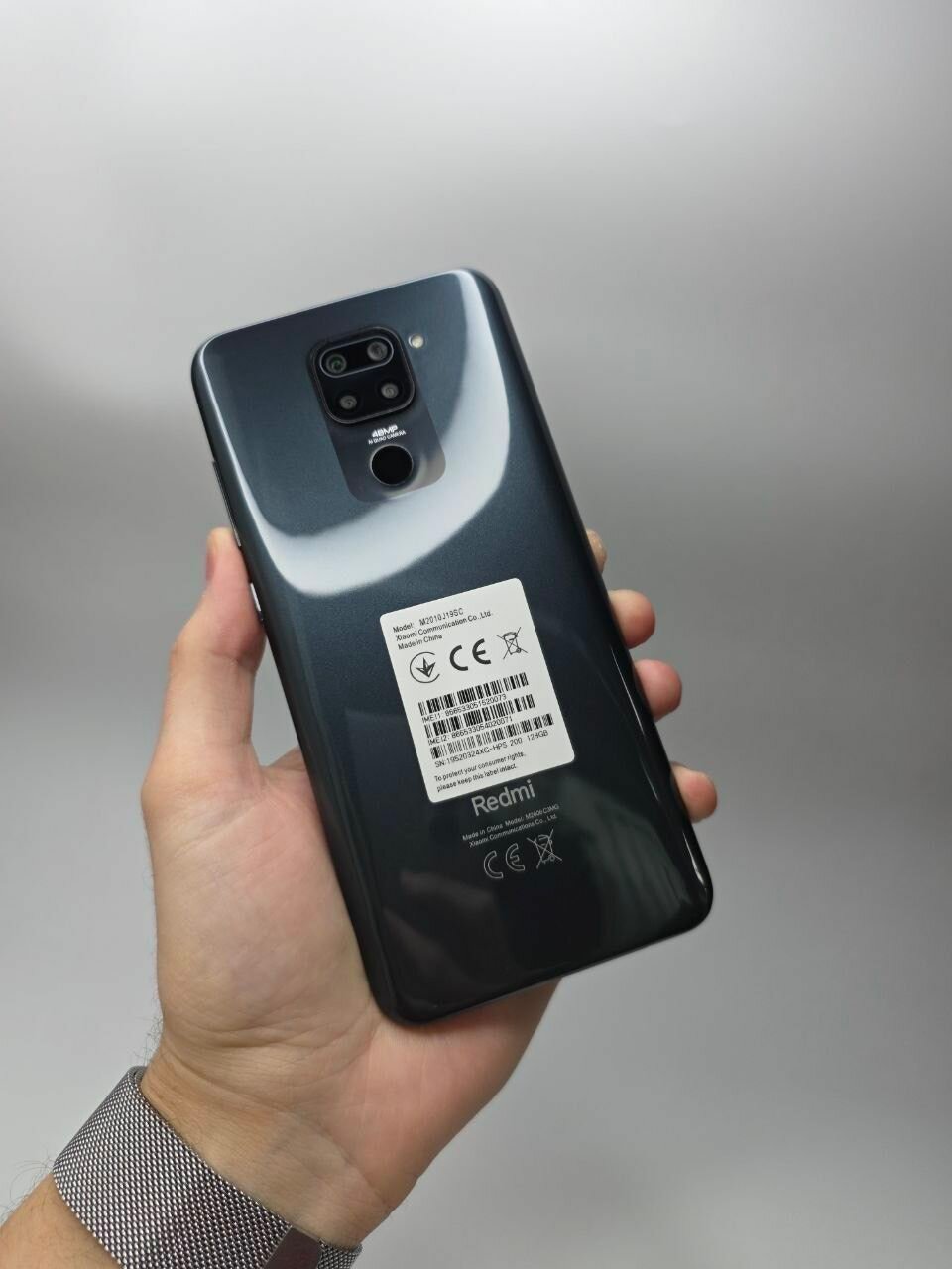 Xiaomi redmi Note 9 6/128gb Черный