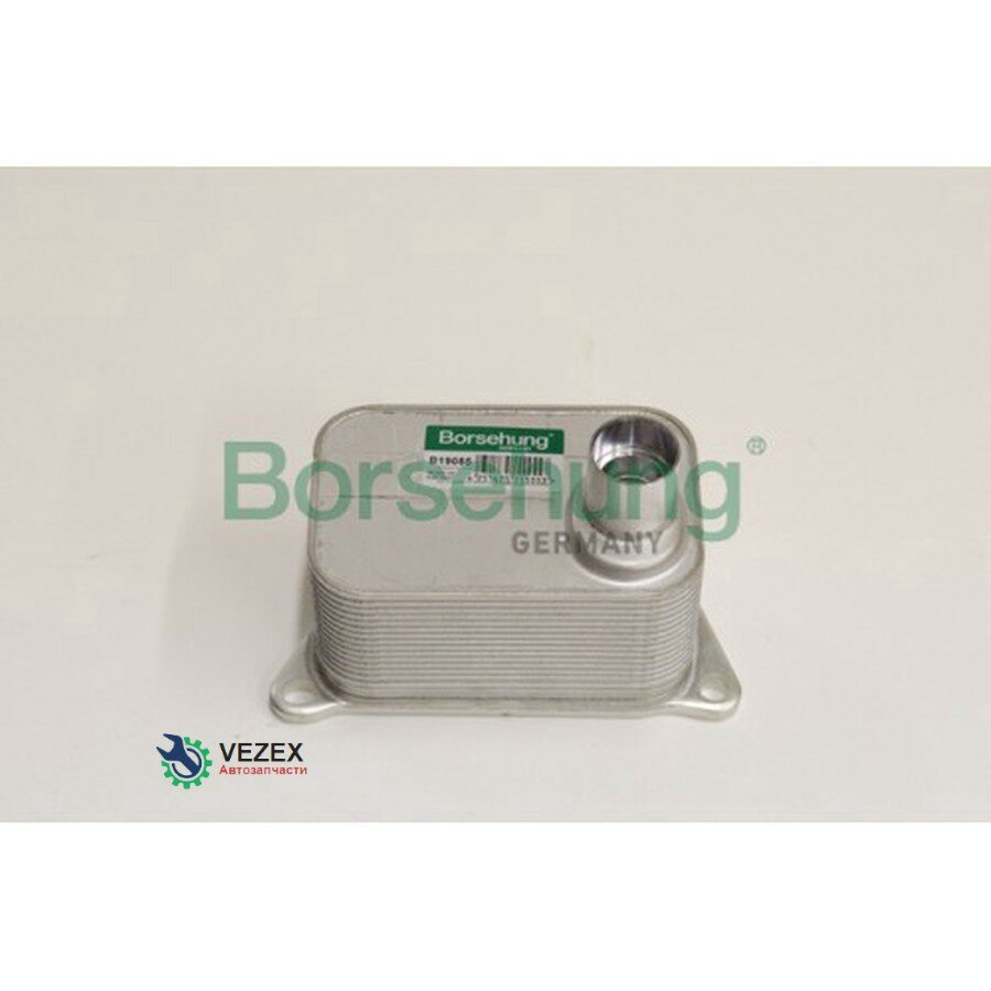 BORSEHUNG B19085 радиатор масляный!\ Skoda Octavia/Superb, Audi A3/A4/A5/A6/Q3 1.8/2.0 TSI 04>
