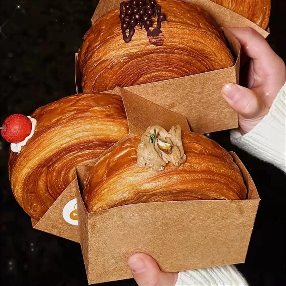 Коробки для сэндвичей из крафт-бумаги