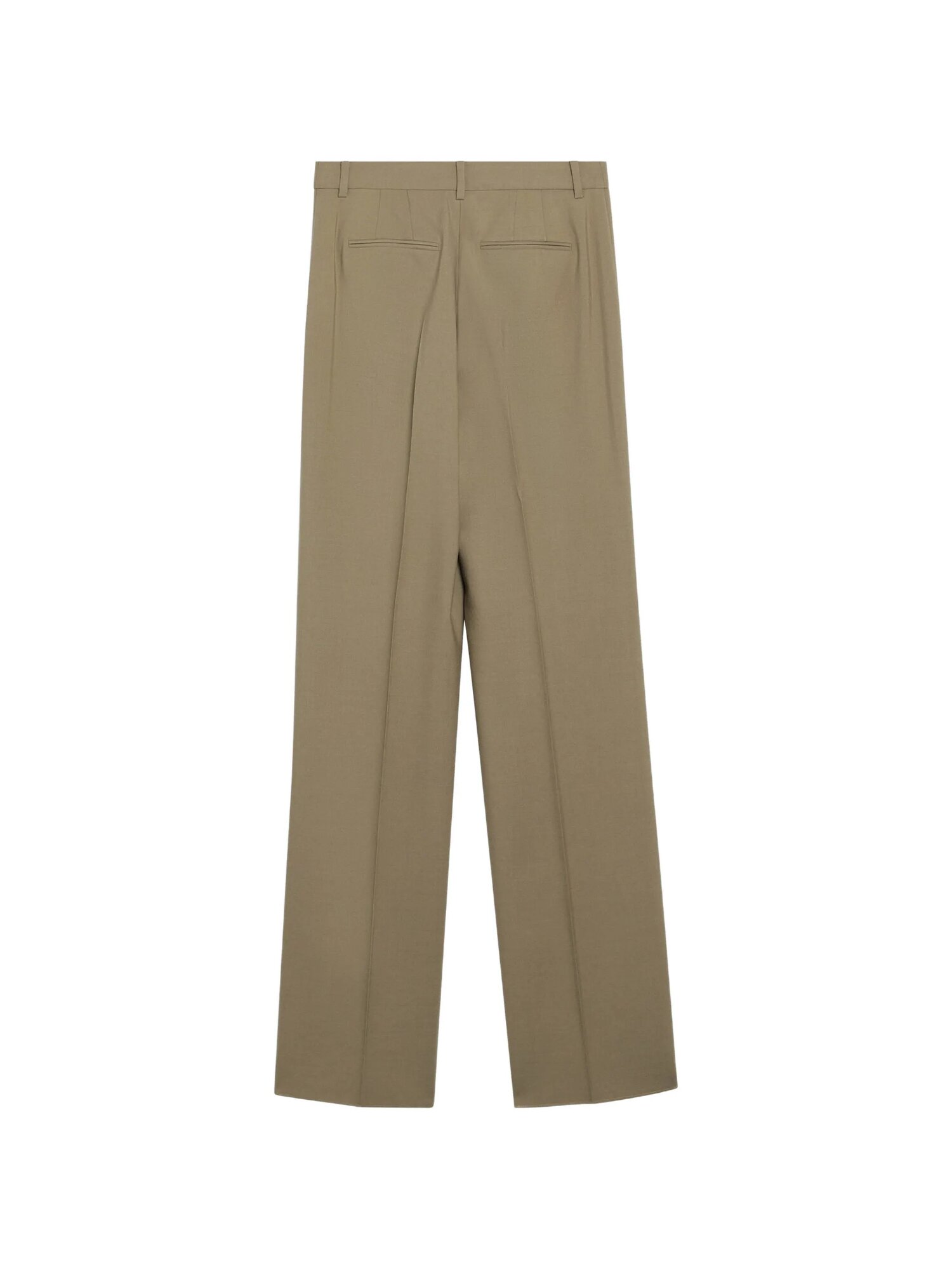 Брюки Max Mara Pressed-crease tailored trousers, размер 42 — фото 1