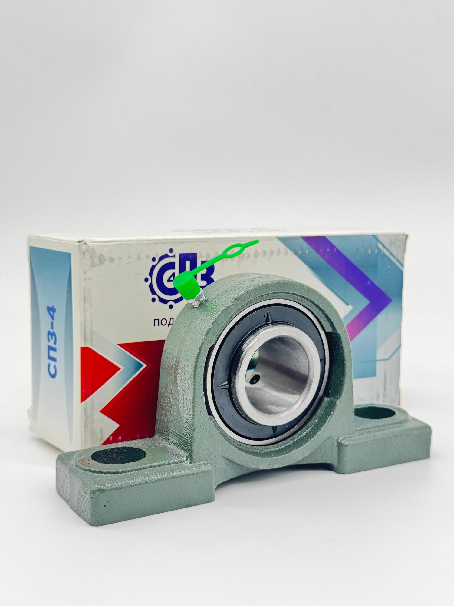 Корпусной подшипниковый узел на лапах СПЗ-4 UCP 206 (480206) 30х62х38.1