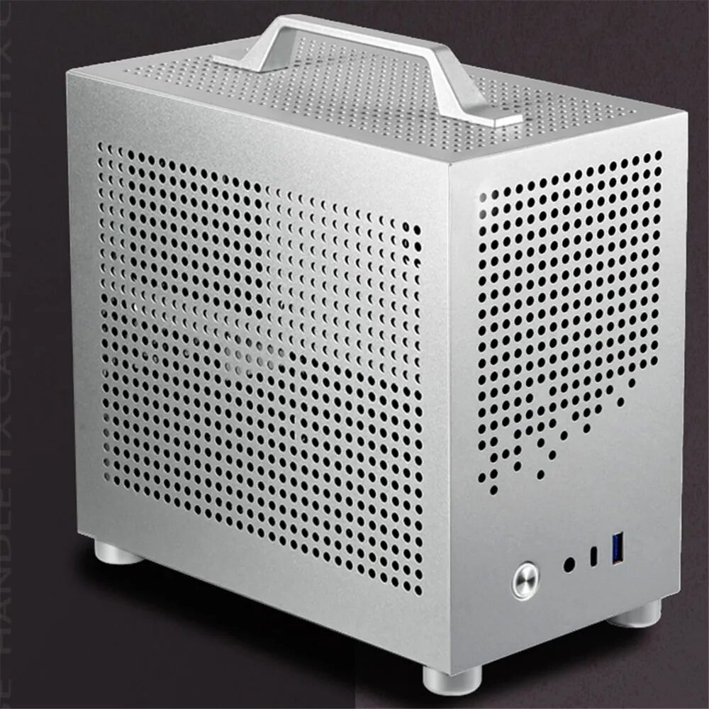 Корпус Micro-ITx PC SKTC A17 SGCC Computer Black — фото 1