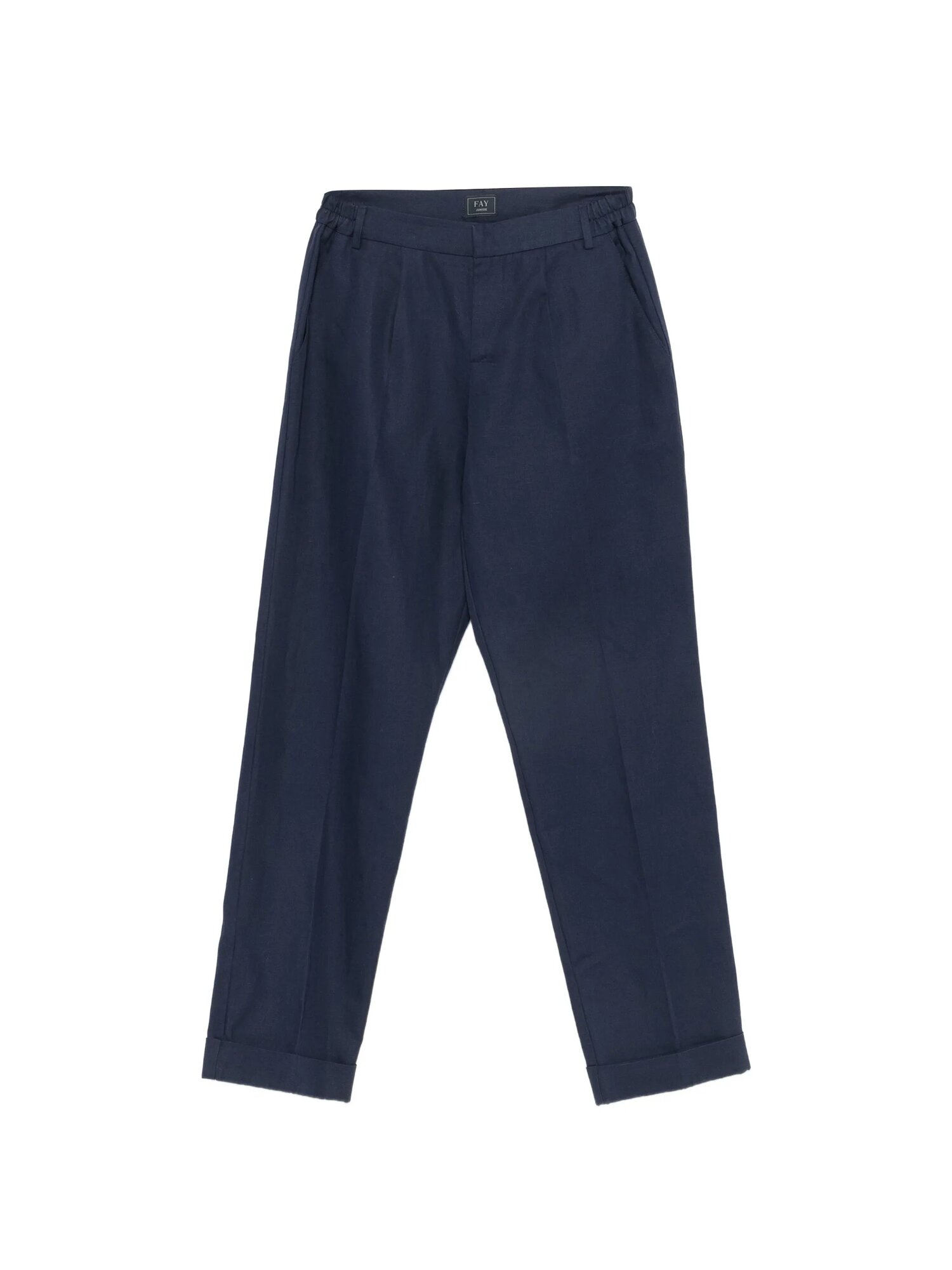 Брюки Pleated turn-up trousers