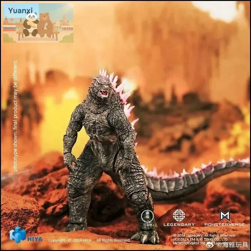 HIYA Exquisite Basic Series Godzilla vs Kong: The New Empire Godzilla Evolved.Ver action figure Фигурка для моделирования