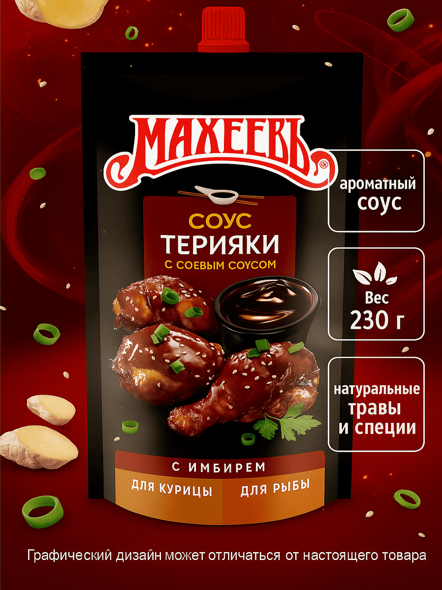 Соус махеевъ Терияки, 230г