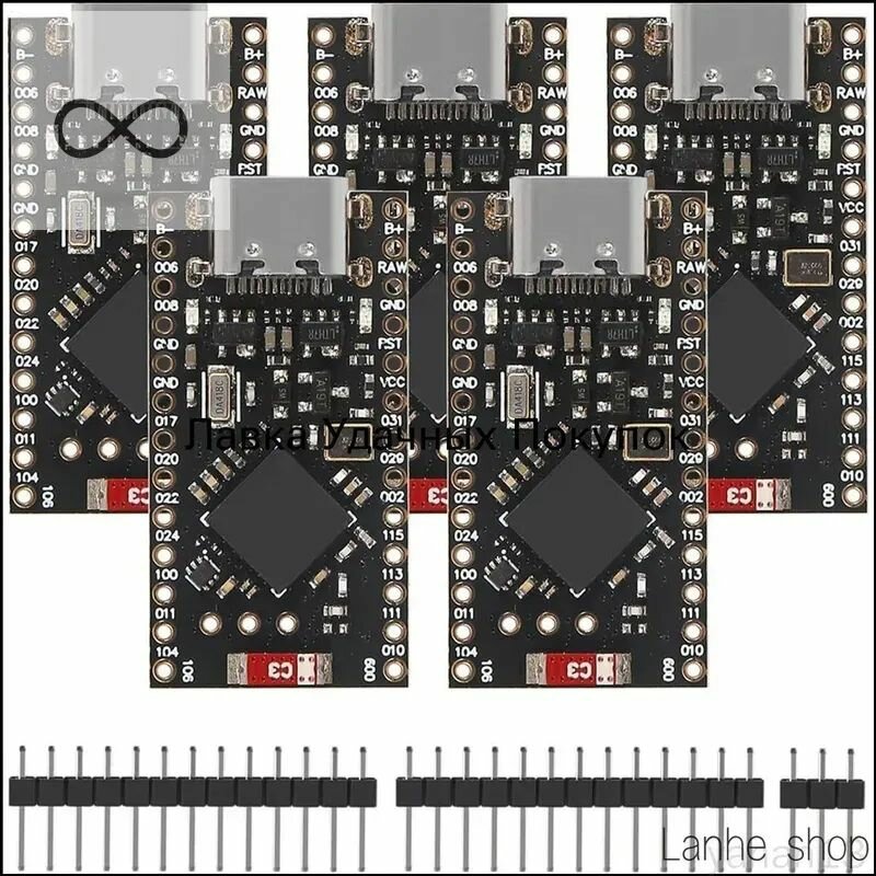 Эксклюзивная плата ProMicroNRF52840 для Arduino IDE