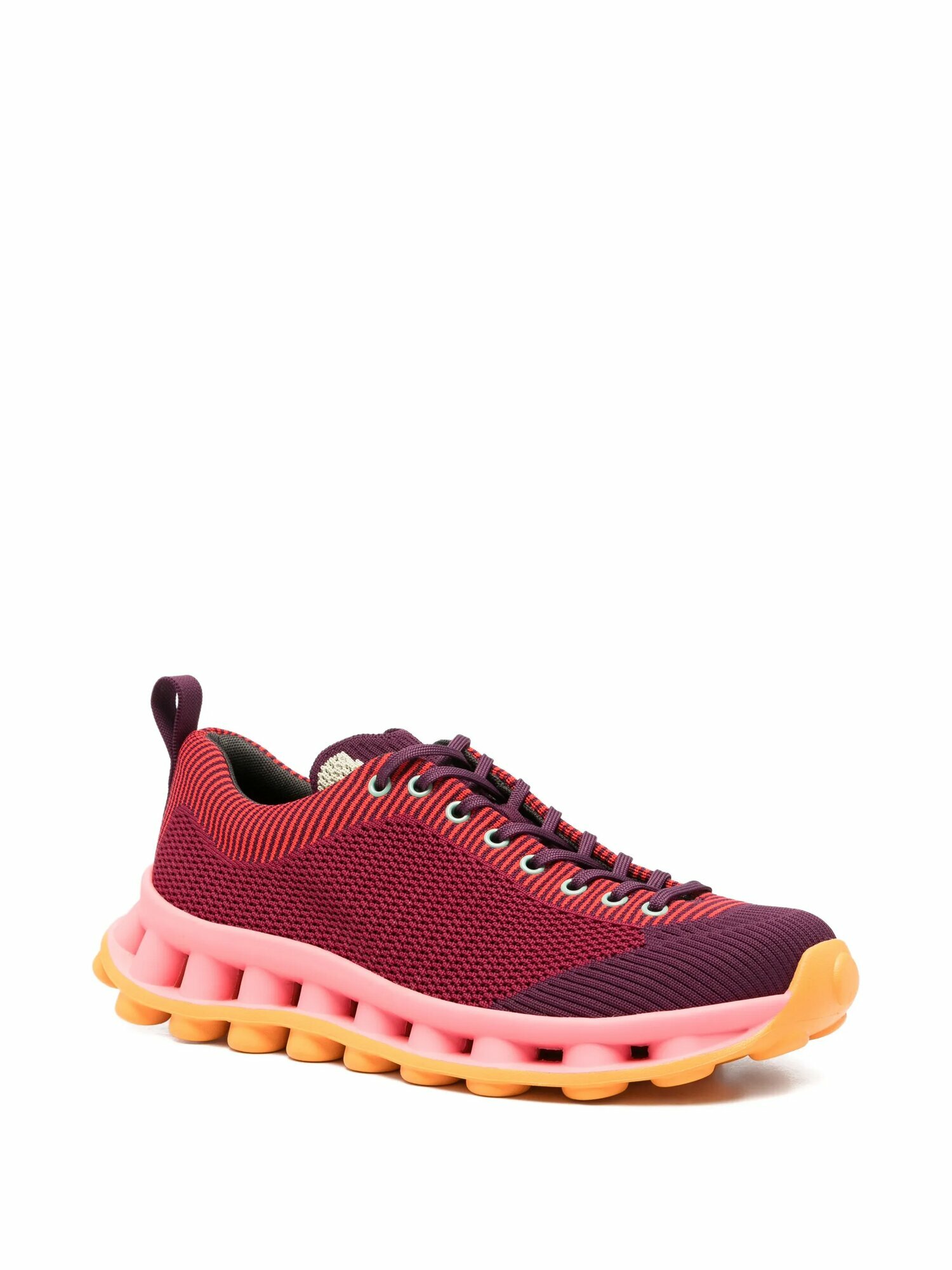 Кроссовки X Sunnei Pelotissima striped knit sneakers