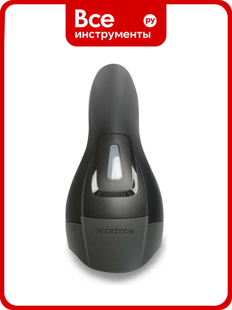 Сканер MERTECH 610 P2D USB, ручной image сканер, ABS‑поликарбонат корпус, высокая защита, автоматическое сканирование