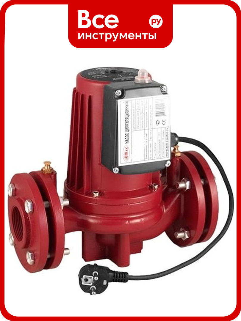 Циркуляционный насос для отопления фланцевый JEMIX WRF - 50/12 (550 Вт, произв.160 л/мин, макс. подъем