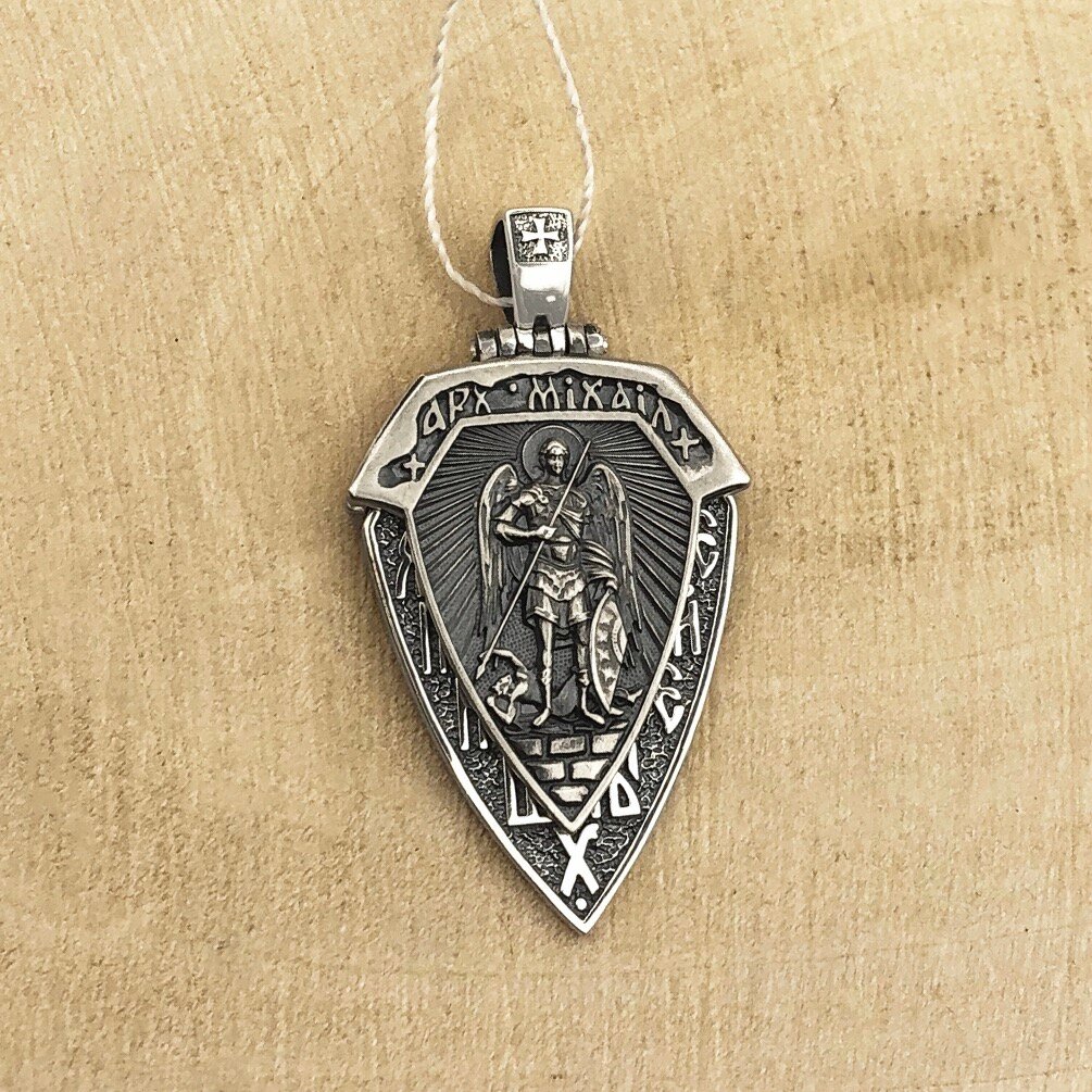 Подвеска, серебро, 925 проба, чернение, оксидирование