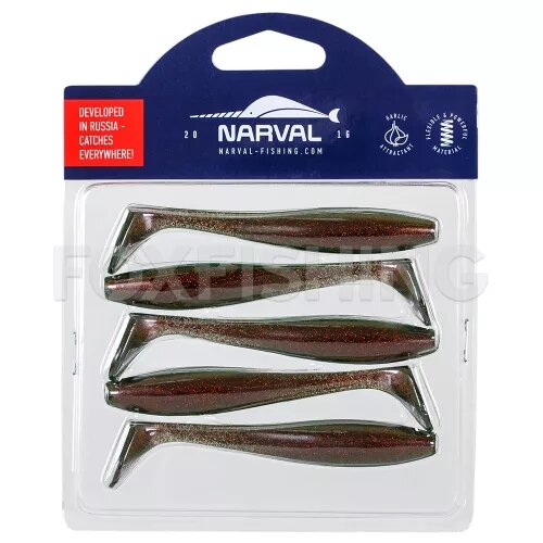 Силиконовая приманка Narval Choppy Tail 10cm #058 5шт.