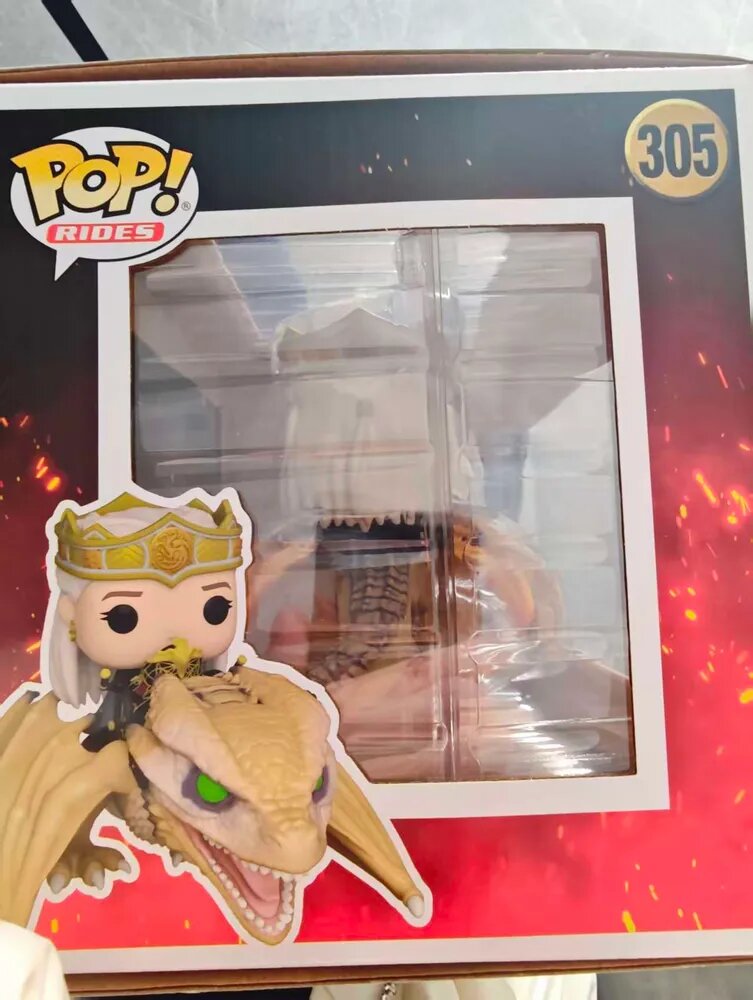 Фигурка HOUSE OF DRAGON 305# QUEEN RHAENYRA WITH SYRAX