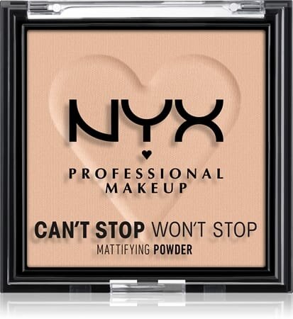 Пудра NYX Professional Makeup Can't Stop Won't Stop Mattifying Powder, 04 Medium, 6 г