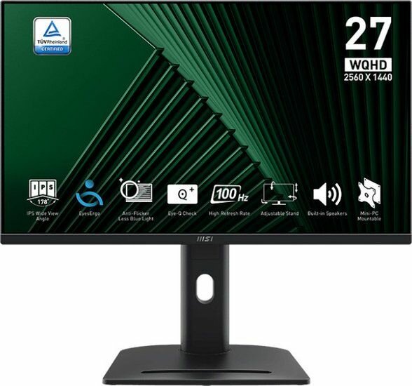 MSI 27 Монитор 9S6-3PC39M-069 IPS, 2560x1440, 100 Гц