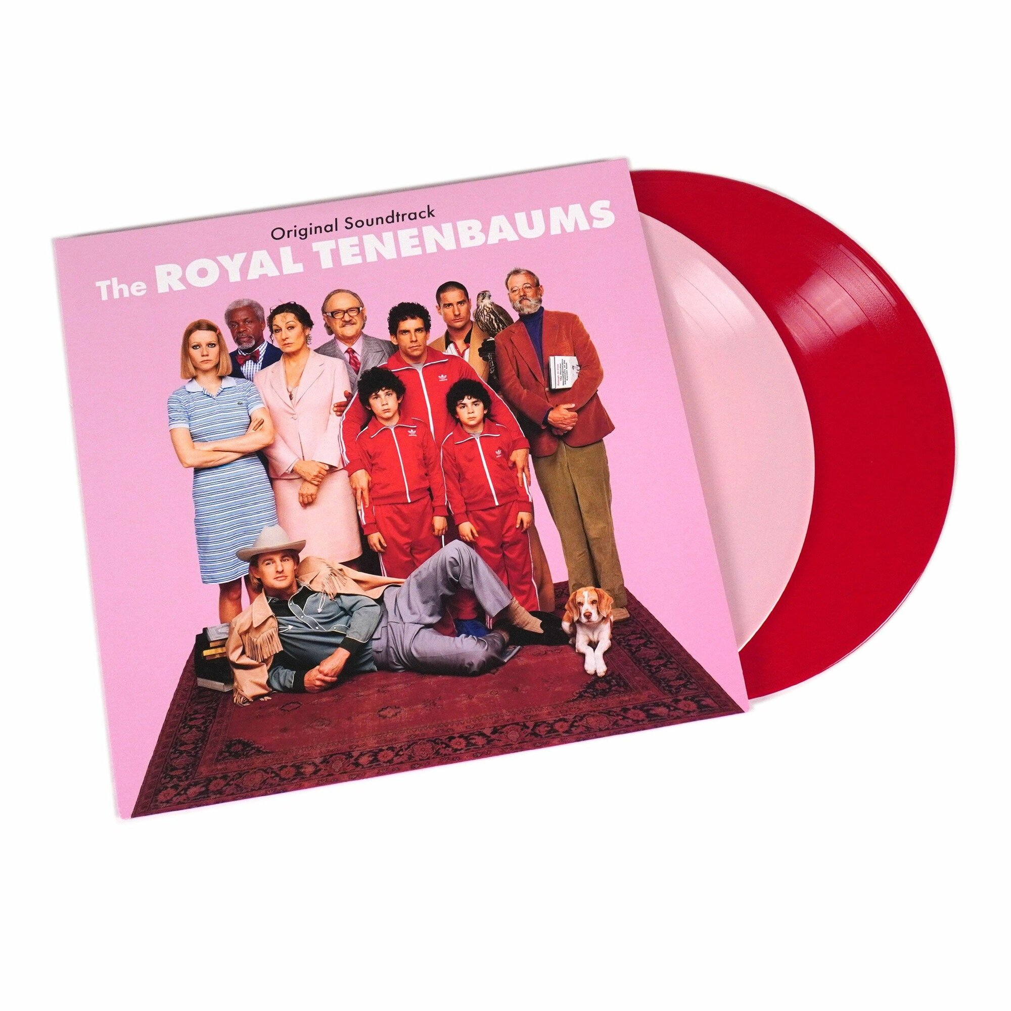 Виниловая пластинка OST 'The Royal Tenenbaums' (2LP, 2025, Hollywood Records) red+pink