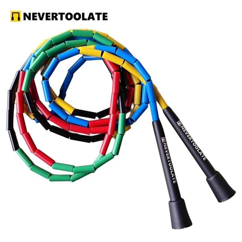NEVERTOOLATE Скакалка фристайл RA pink, 4.5 мм, 128g